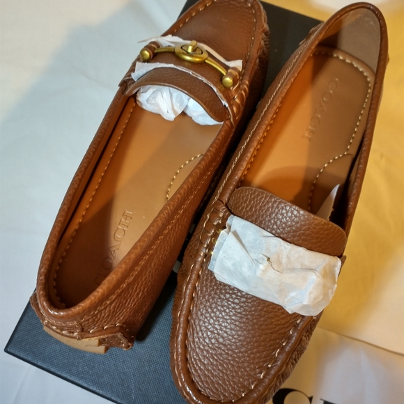 Coach | Shoes | 75b Leather Coach Lion Loafers | Poshmark